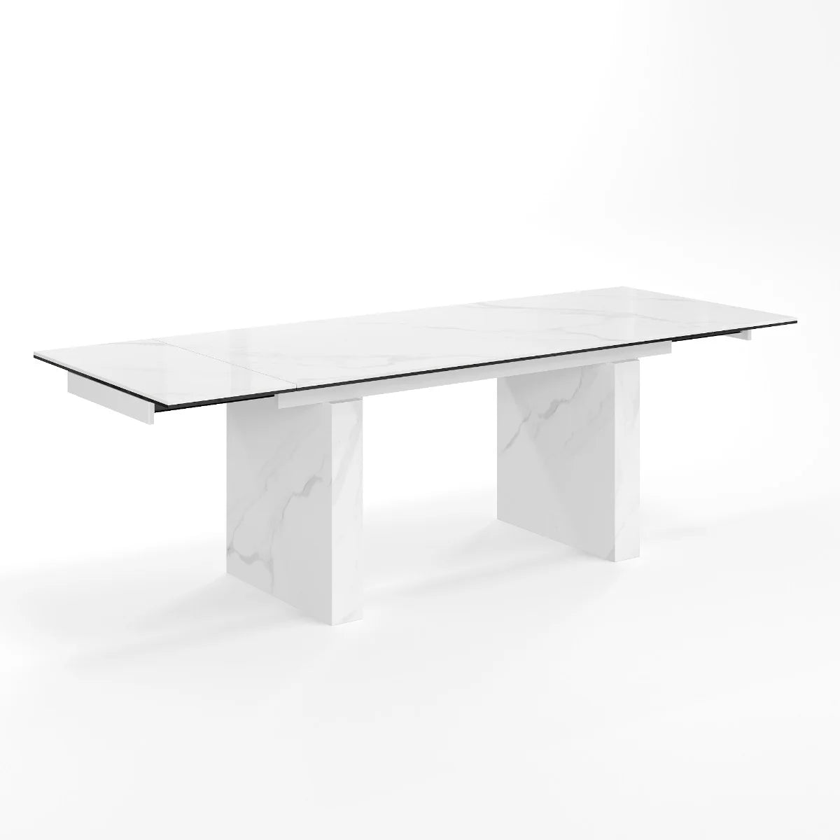 St Charles Motorized Ceramic Extension Dining Table – Vivere Luxury